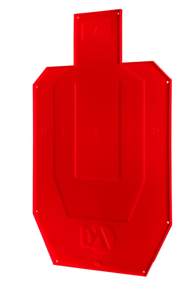 Full-Size Silhouette Color-Changing Shooting Target | DA Targets