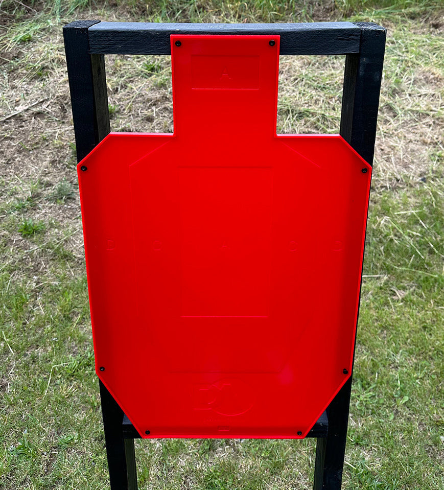 Full-Size Silhouette Target, Self-Healing, Color Changing — DA Targets