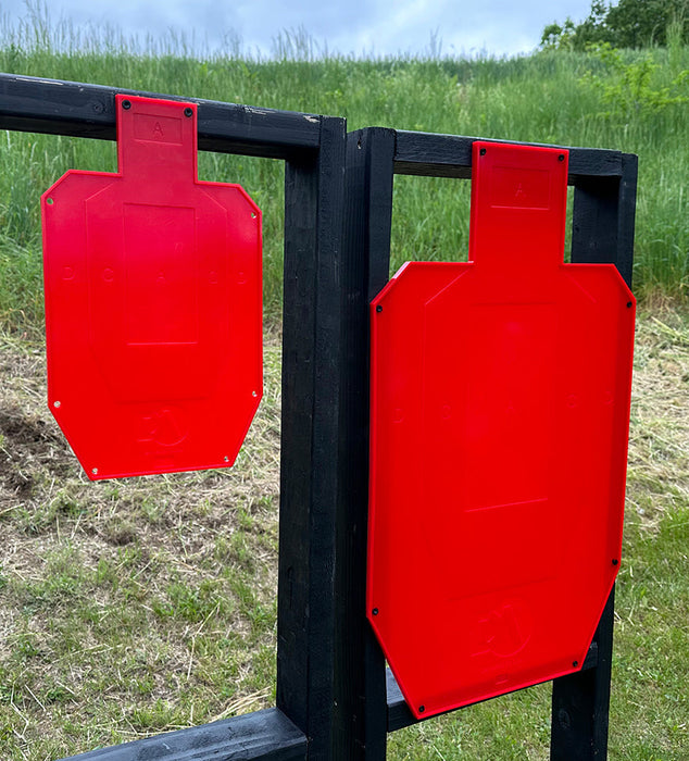 Patented Color Changing Silhouette Shooting Targets — DA Targets