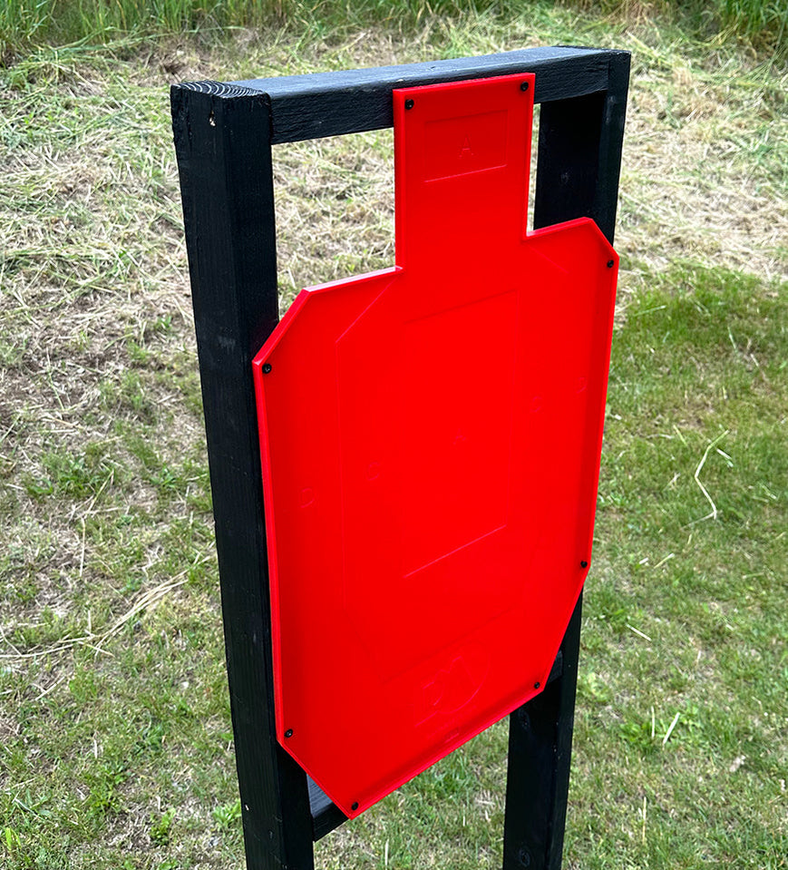 Full-Size Silhouette Target, Self-Healing, Color Changing — DA Targets